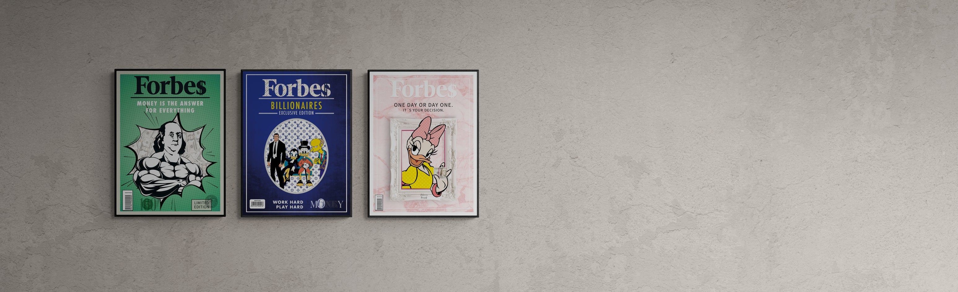 The Forbes Art Bundle Luxury Canvas Art